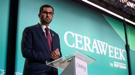 Uaes Sultan Al Jaber Cop28 Head Calls For 7 Emissions Cut Swifter