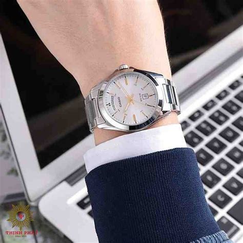 Casio Mtp 1370d 7a2 Nam Quartz Pin DÂy Kim LoẠi Case 40mm Đồng Hồ Thịnh Phát