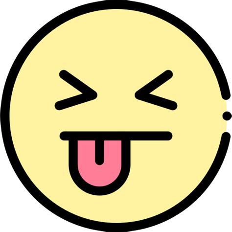 joke detailed rounded lineal color icon