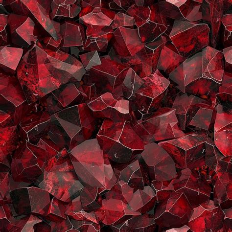 Premium Photo Ruby Red Gemstone Camouflage Pattern Background