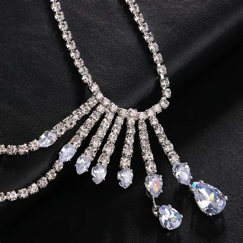 Water Drop Crystal Shoulder Chain Bra Strap Lunarity Garage