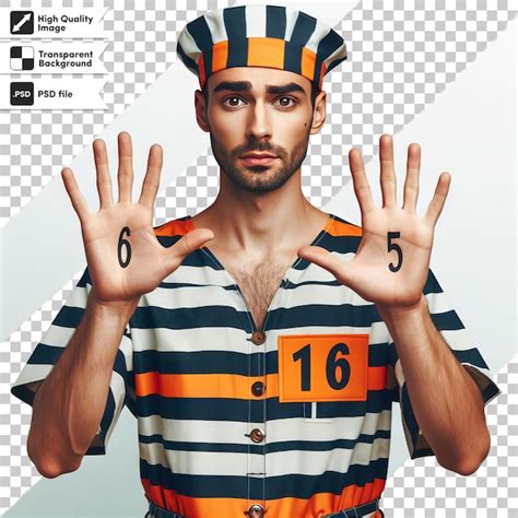 Premium Psd A Man With The Number 6 On His Uniform