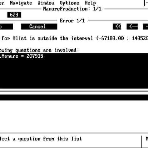 3 Example Of An Error Message Download Scientific Diagram
