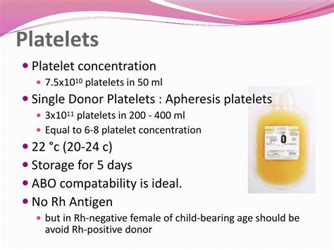 Platelet Transfusion