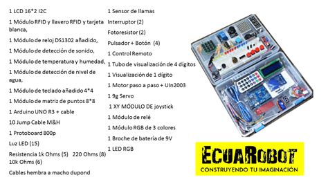 kits arduino ecuarobot