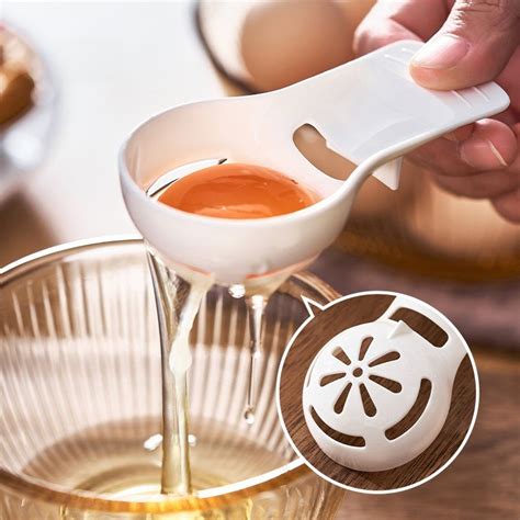 Hera Plastic Egg Separator Filter Egg White Yolk Separator Shopee