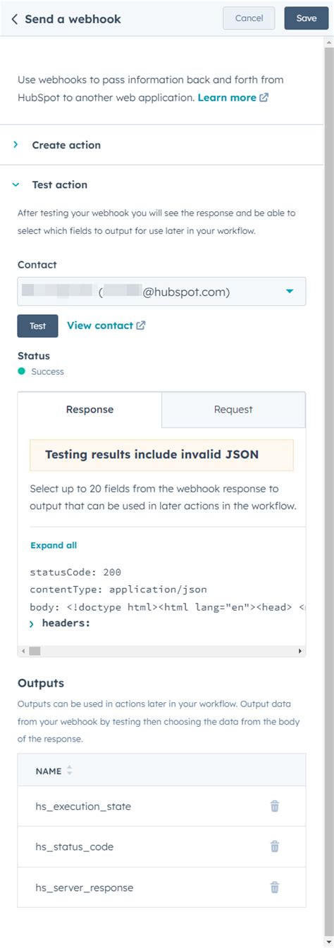 Use Webhooks With Hubspot Workflows