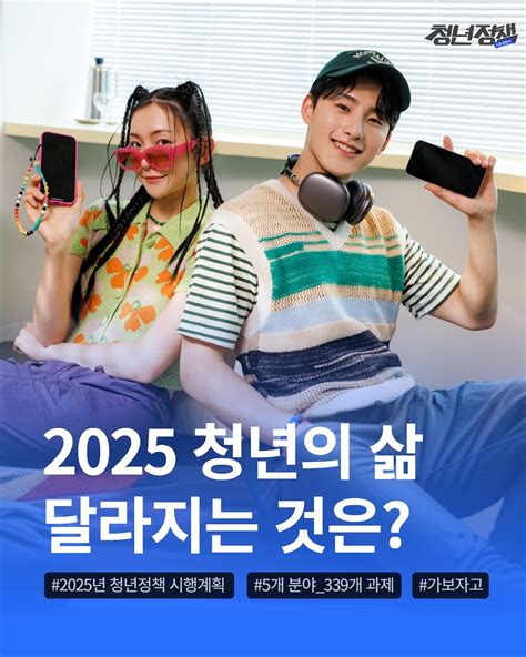 청년정책 ⭐2025 청년의 삶⭐ 달라지는 것은 2025년 청년정책 시행계획이 발표되었습니다📢 Facebook