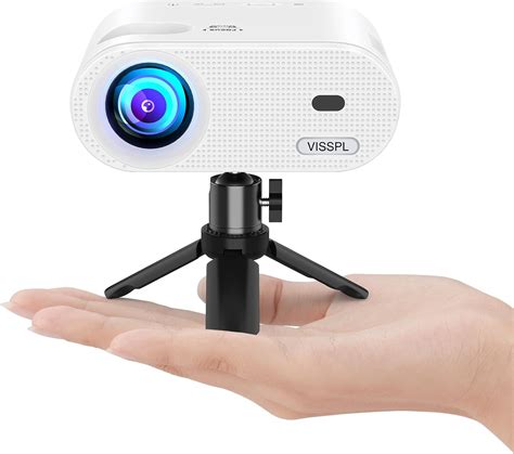 Mini Projector Visspl Full Hd 1080p Video Projector Portable Outdoor Projector