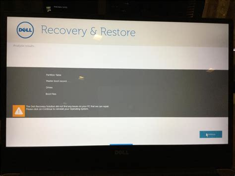 Dell Windows Laptop Won T Recover From Recovery And Restore Usb Microsoft Community