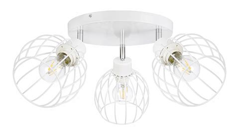 LAMPA sufit PLAFON ŻYRANDOL regulowany loft KULA 3 5905427094234