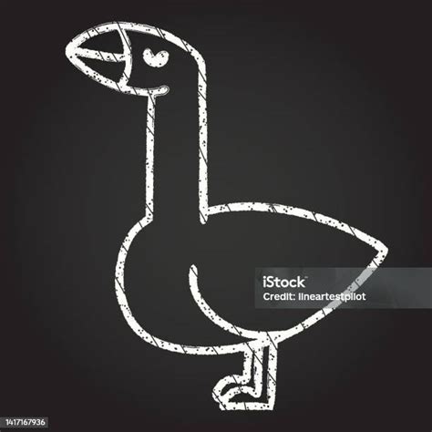거위 찰크 그리기 0명에 대한 스톡 벡터 아트 및 기타 이미지 0명 낙서 드로잉 라인아트 Istock