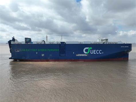 Third Battery Hybrid Pctc Delivered To Uecc Clean Shipping International