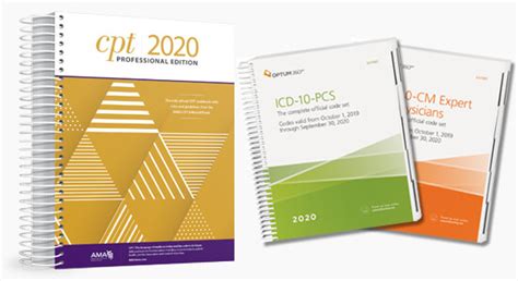 2020 Cpt Hcpcs And Icd 10 Code Books