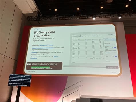 Google Cloud Next In Las Vegasday Bigquery Nri