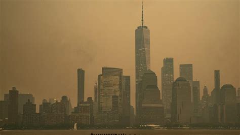 El Humo De Los Incendios De Canadá Cubre Por Completo El Cielo De Nueva