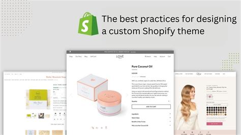 what are the best practices for designing a custom shopify theme