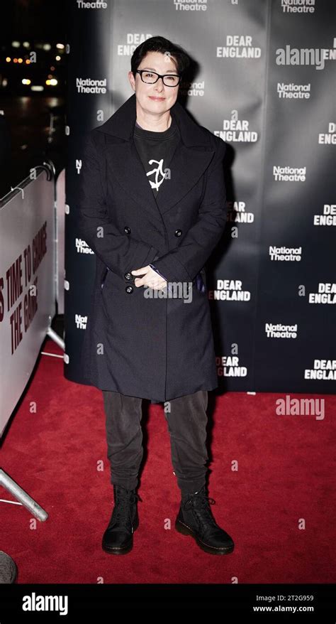 Sue Perkins Arrives For The West End Opening Night Of The National