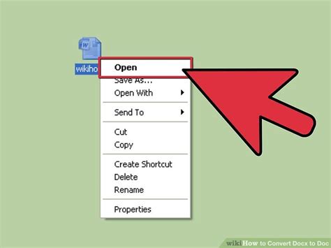 4 Easy Ways To Convert Docx To Doc WikiHow