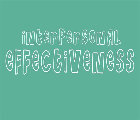 Interpersonal Effectiveness Toolbox