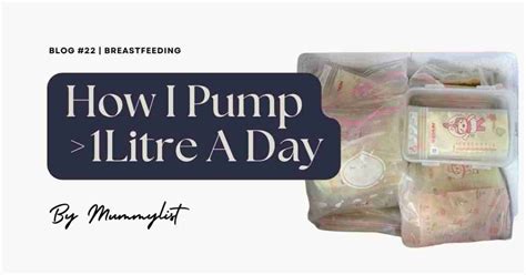 Strategies To Increase Breast Milk Supply How I Pump 1l A Day