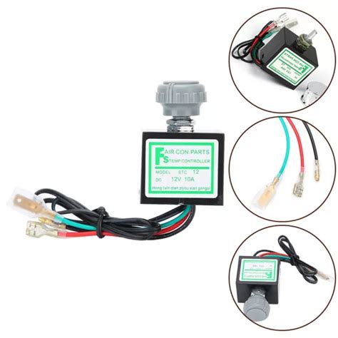 CLIMATISEUR VOITURE CLIMATISEUR Interrupteur Thermostat V A Mat Riau ABS EUR PicClick FR