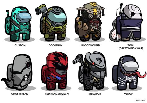 Among Us Character Ideas And Names At William Farr Blog