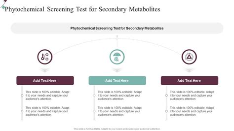 Phytochemical Screening Test For Secondary Metabolites Ppt Slides Cpp