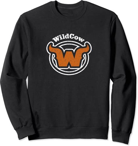 Wildcow Sweetshirt Black Dark Heather Navy Sweatshirt