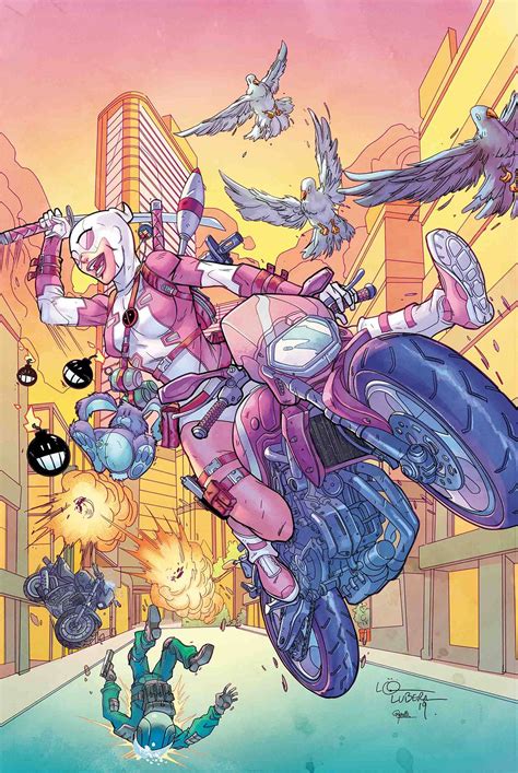 Jun190877 Gwenpool Strikes Back 1 Of 5 Lubera Var Previews World