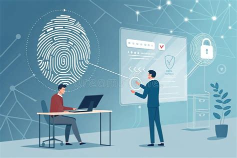 Person Using Computer With Interactive Data Management Interface Stock