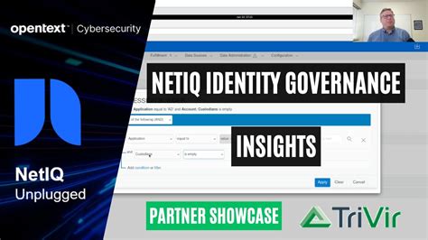 Insights NetIQ Identity Governance YouTube