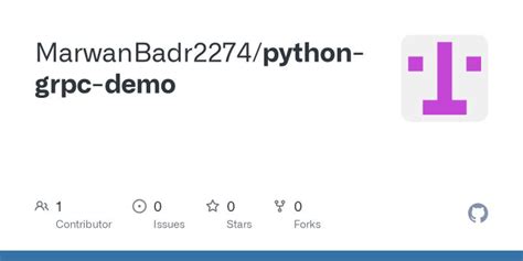Github Marwanbadr2274python Grpc Demo Marwan Badr