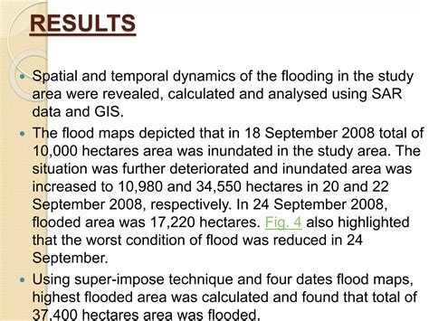 Flood Risk Mapping Using Gis And Remote Sensing And Sar Pptx