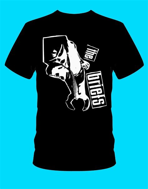 The Briefs Greta T Shirt Limited To One Time Run Of 50 Tees Strange Club Records Rev Ink