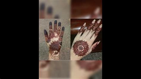 Simple Mhendi Designs Back Hand And Front Hand 😍🥰 Youtube Video Viral Trand Youtube