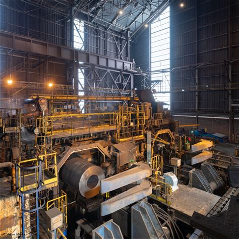 ArcelorMittal Fos sur Mer downcoiler Viktor Mácha industrial