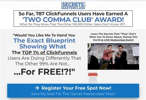 Secrets Masterclass Review The Best Deal On Clickfunnels