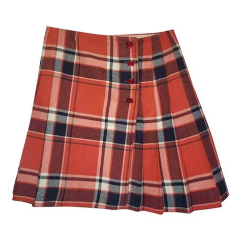 Tartan Mini Skirt For Women Imparfaite