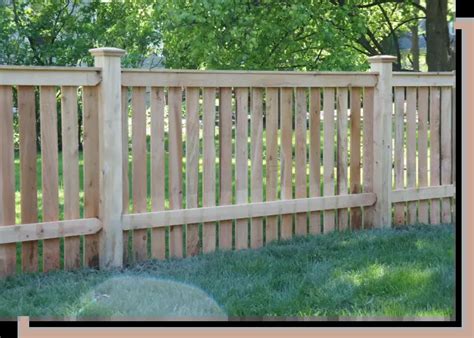 Semi Privacy Fences Northwest Cedar Fencing Experts