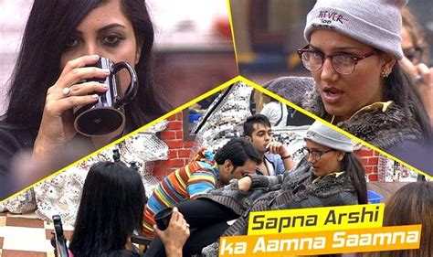 Bigg Boss 11 11 October 2017 Episode Preview Arshi Khan And Sapna
