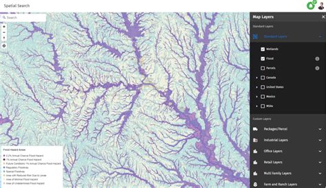 Geographic Spatial Map Layers Resourceful Property Tool