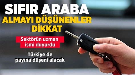 Sıfır araba almayı düşünenler dikkat EKONOMİ Gazete Doğu