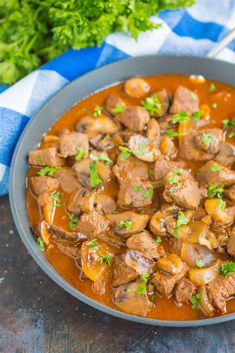 Beef Tips And Gravy Pumpkin N Spice