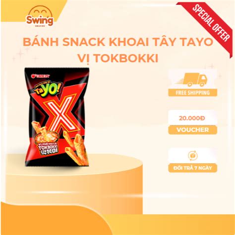 B Nh Snack Khoai T Y Tayo V Tokbokki Shopee Vi T Nam