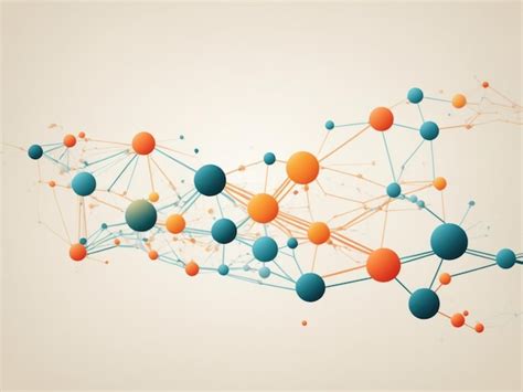 premium ai image minimal networking technology background big data