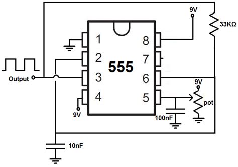555 Vco Circuit Diagram