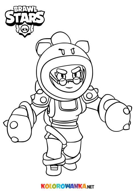Kolorowanki Brawl Stars