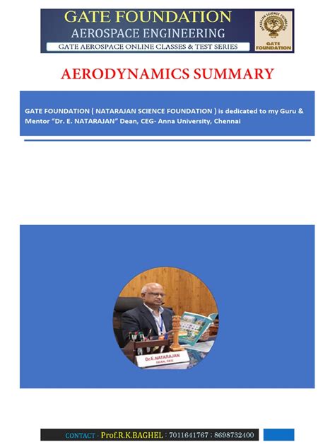 Aerodynamics Summary Pdf Airfoil Aerospace Engineering