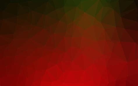 Dark Green Red Vector Shining Triangular Background 12227230 Vector Art At Vecteezy